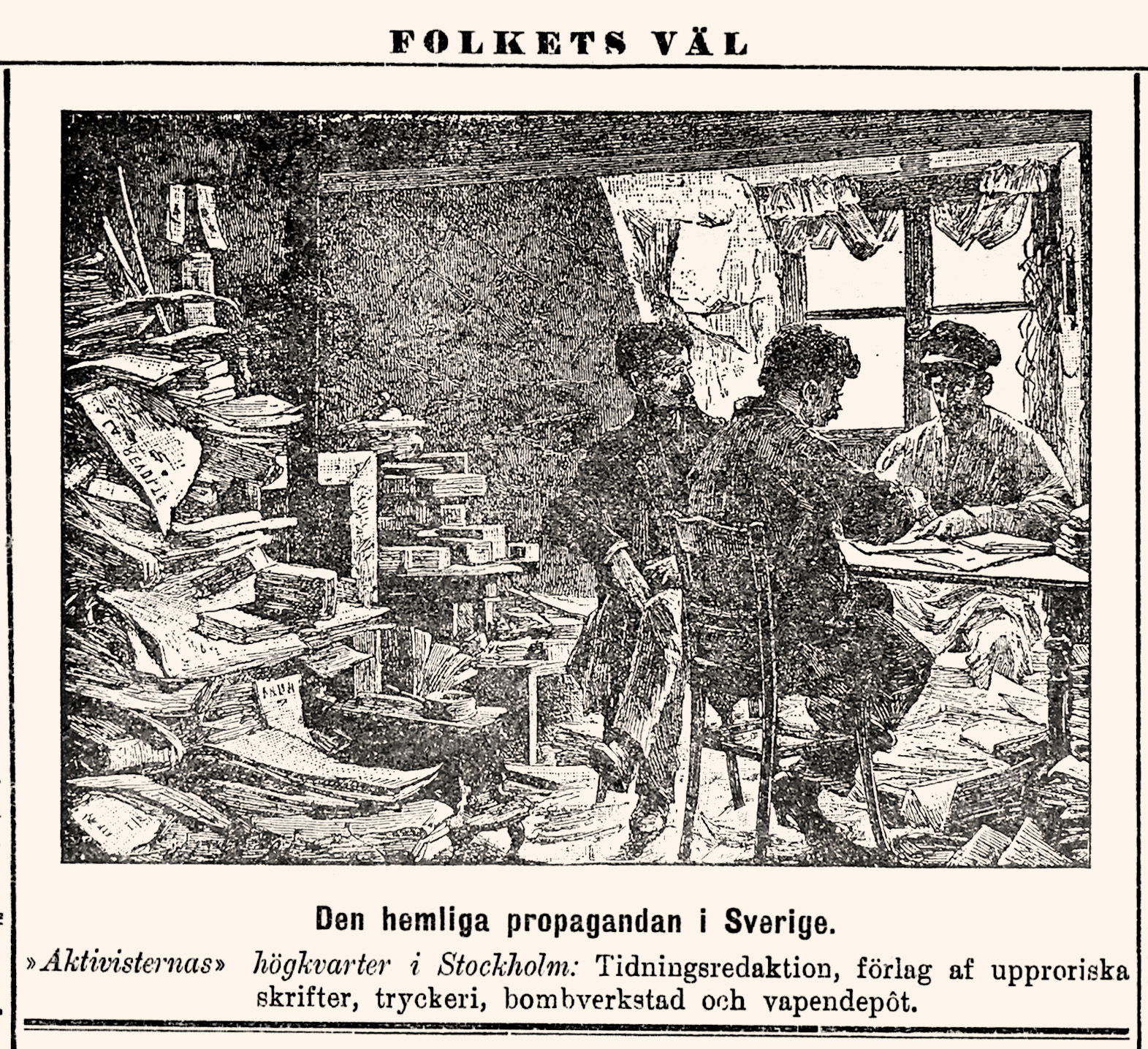 Explosiv satir – 1906 och i dag | Arbetaren