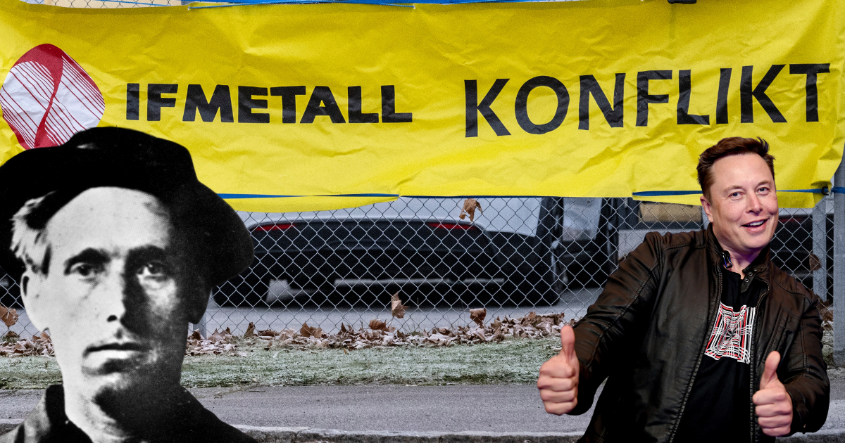 Facket om strejkbrytarna på Tesla: ”Kan bli uteslutna” | Arbetaren