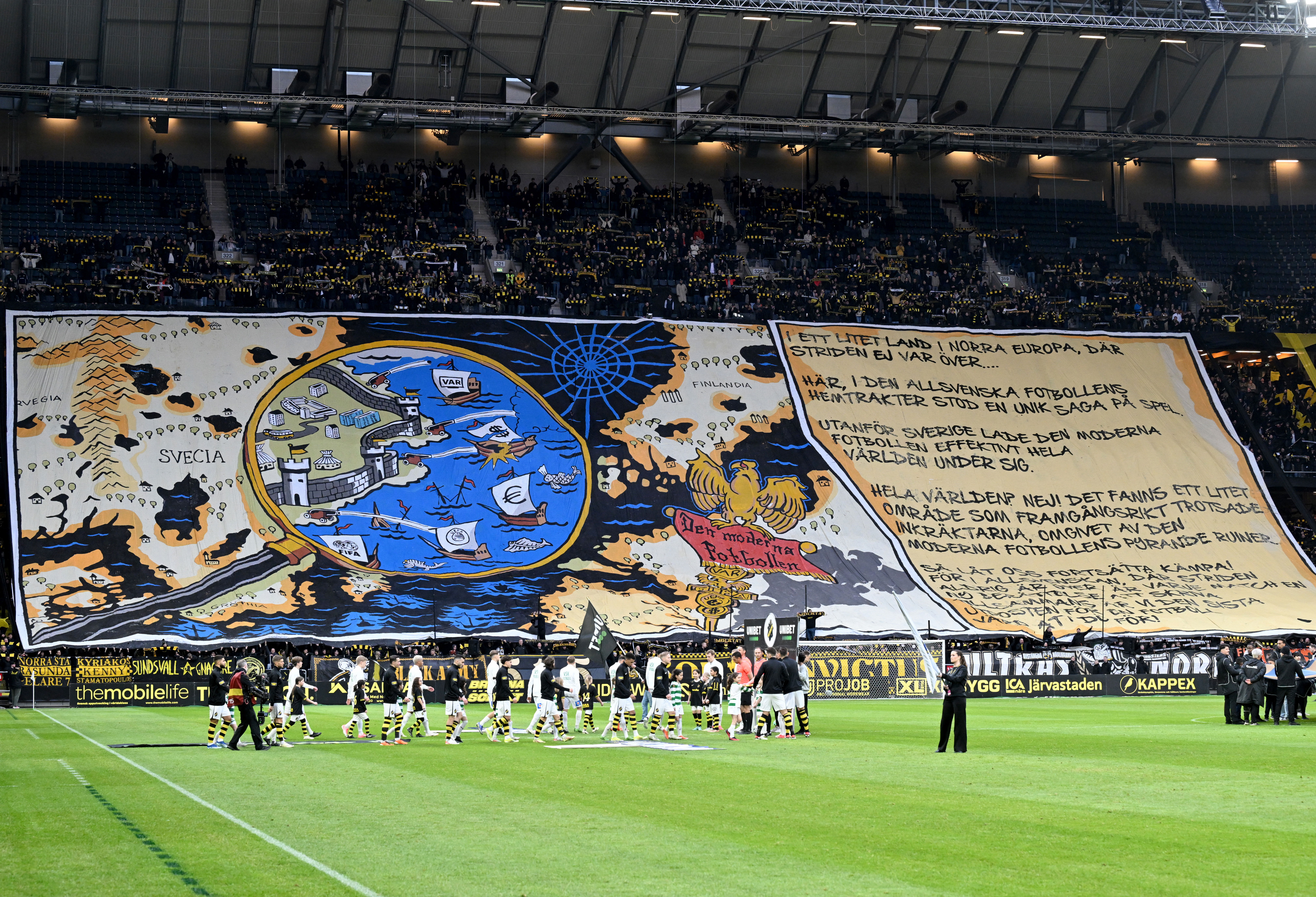 ”Att skapa ett tifo är ett kollektivt arbete” | Arbetaren