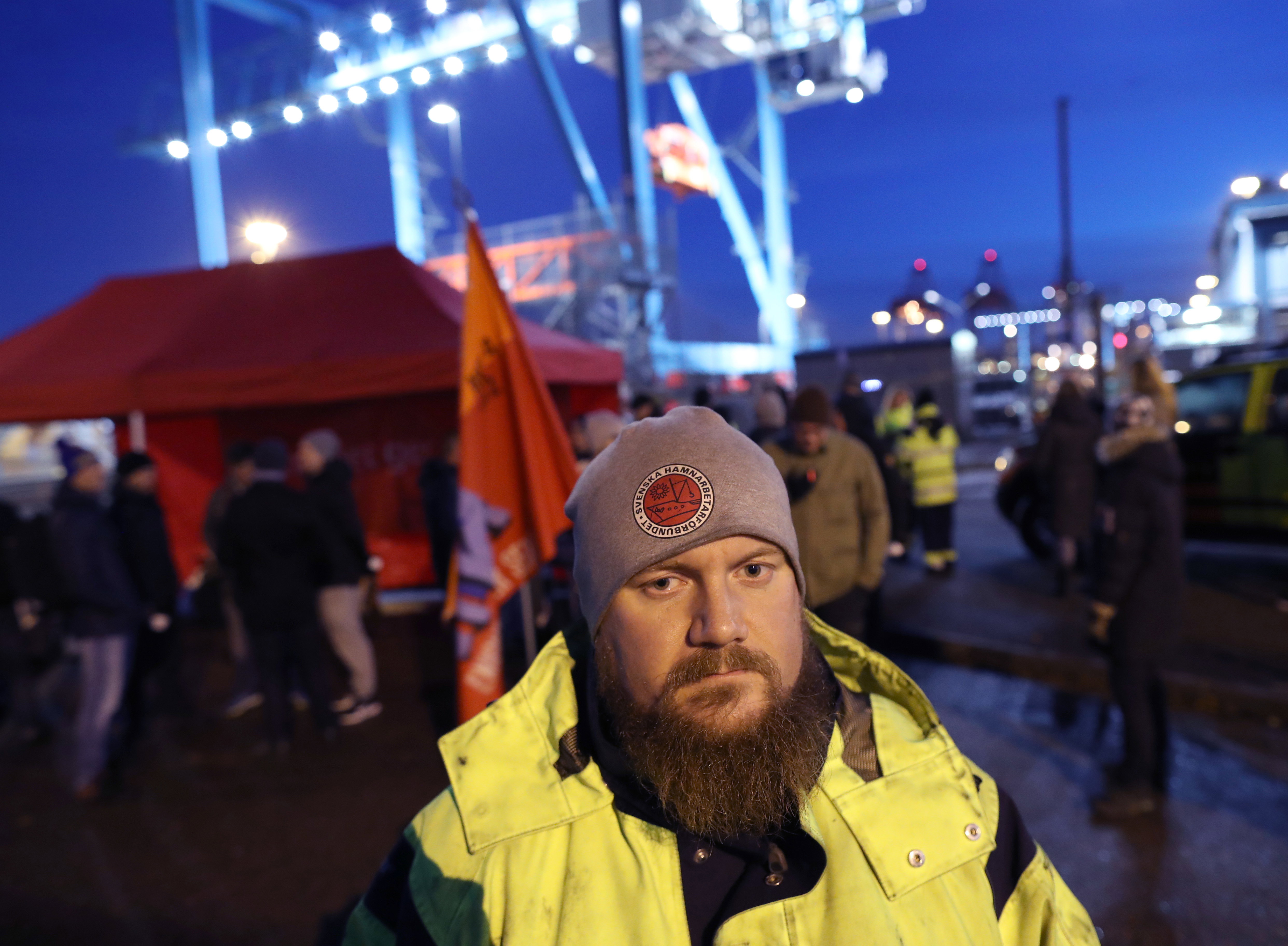 Efter Israel­blockaden: Hamn­fackets Erik Helgeson sparkas | Arbetaren