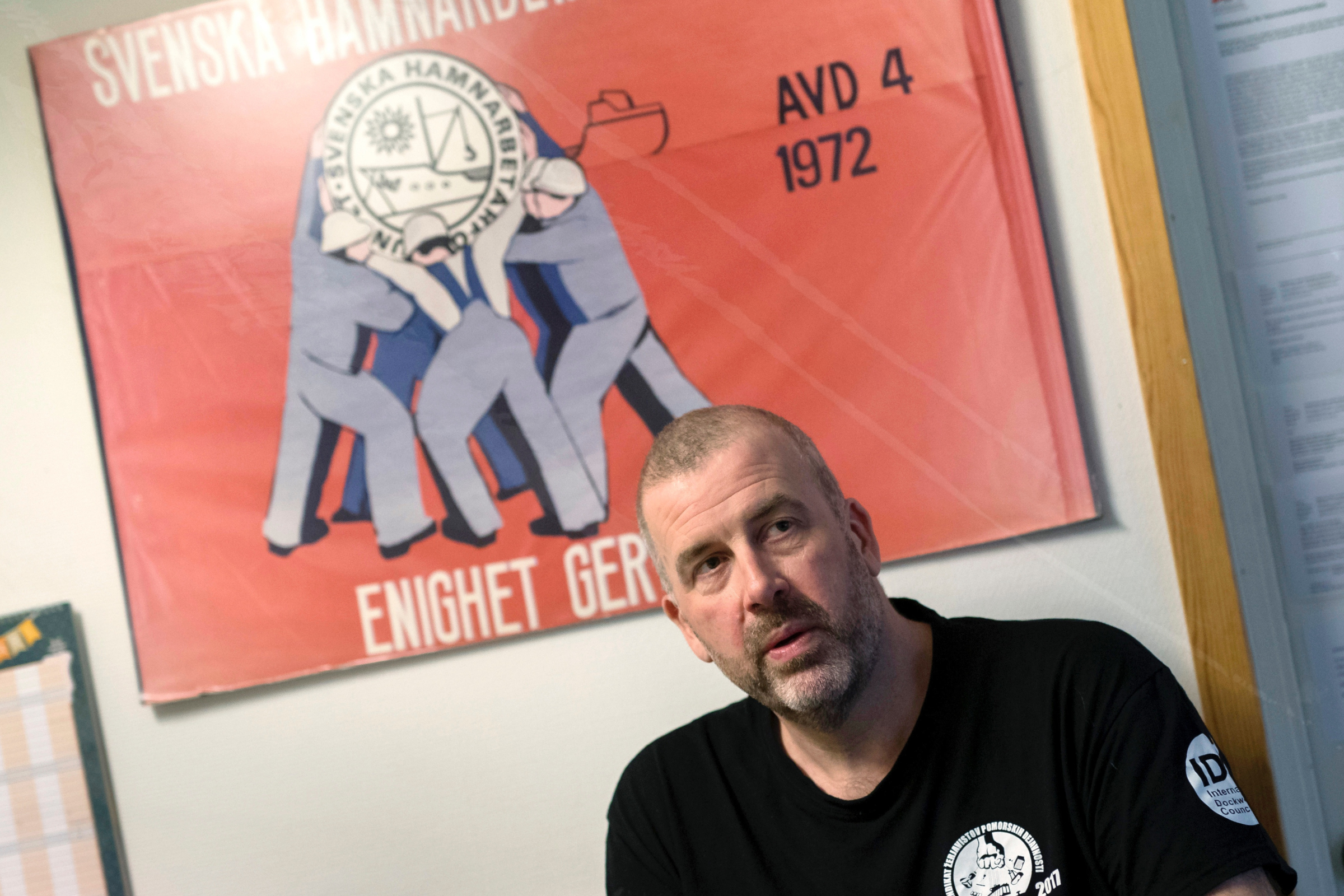 Hamnarbetarna om lokala fackens stöd: ”Känns fantastiskt” | Arbetaren
